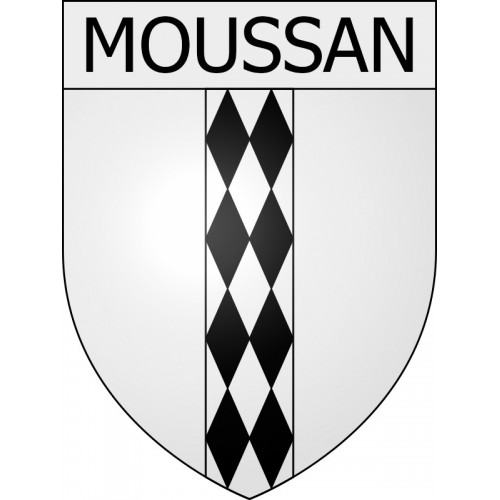 Moussan 11 ville Stickers blason autocollant adhésif | eBay