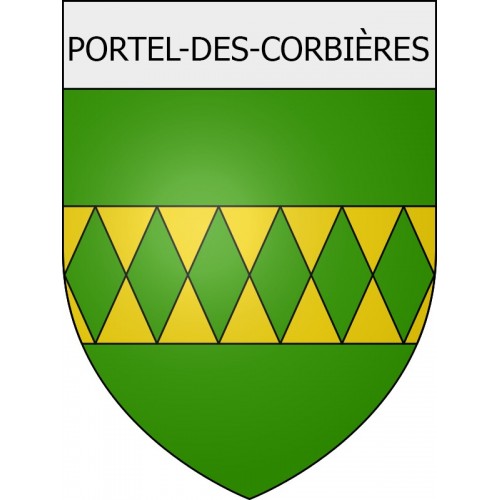 Portel-des-Corbières 11 ville Stickers blason autocollant adhésif | eBay