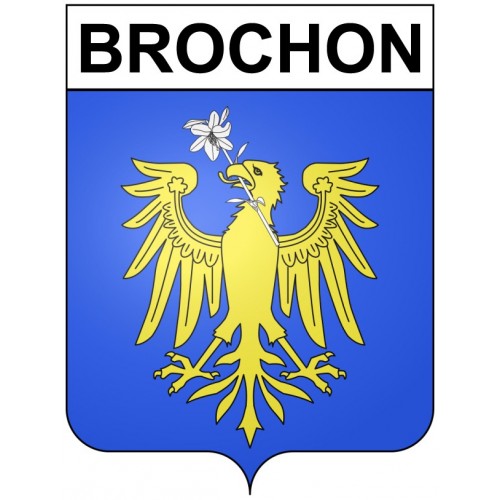 Brochon 21 ville Stickers blason autocollant adhésif | eBay