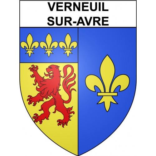 Verneuil-sur-Avre 27 ville Stickers blason autocollant adhésif | eBay