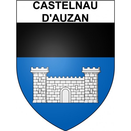 Castelnau-d'Auzan 32 ville Stickers blason autocollant adhésif | eBay