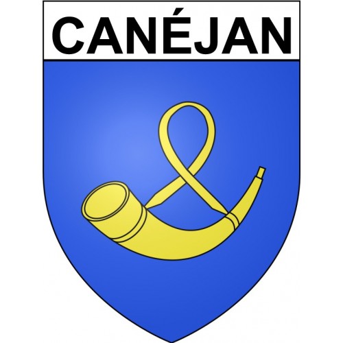 Canéjan 33 ville Stickers blason autocollant adhésif | eBay
