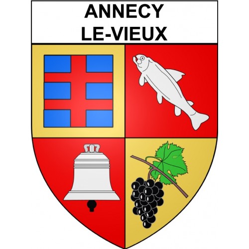 Annecy-le-Vieux 74 ville Stickers blason autocollant adhésif | eBay