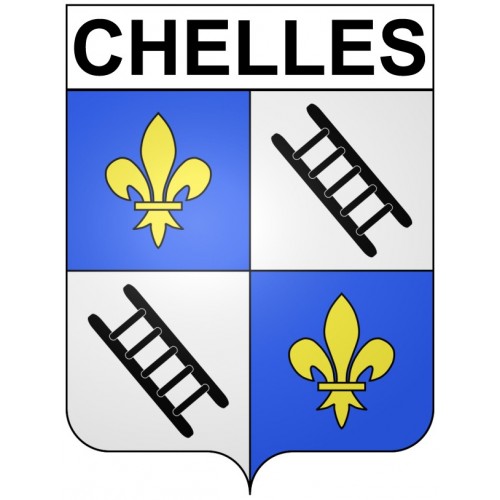 Chelles 77 ville Stickers blason autocollant adhésif | eBay