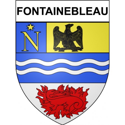 Fontainebleau 77 ville Stickers blason autocollant adhésif | eBay