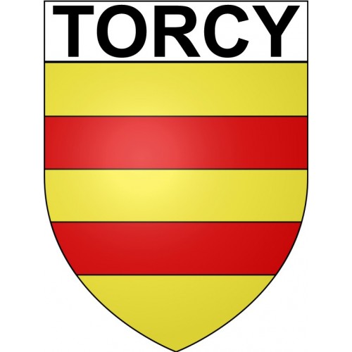 Torcy 77 ville Stickers blason autocollant adhésif | eBay