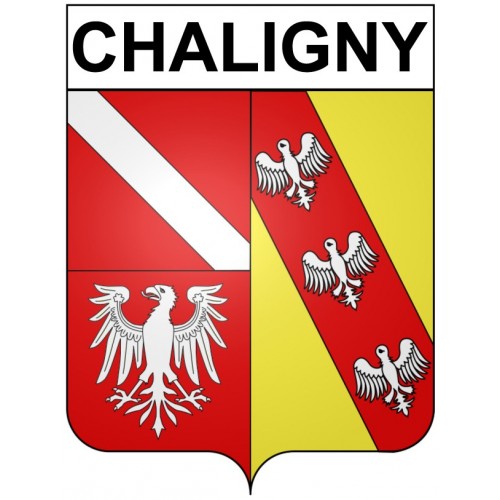 Chaligny 54 ville Stickers blason autocollant adhésif | eBay