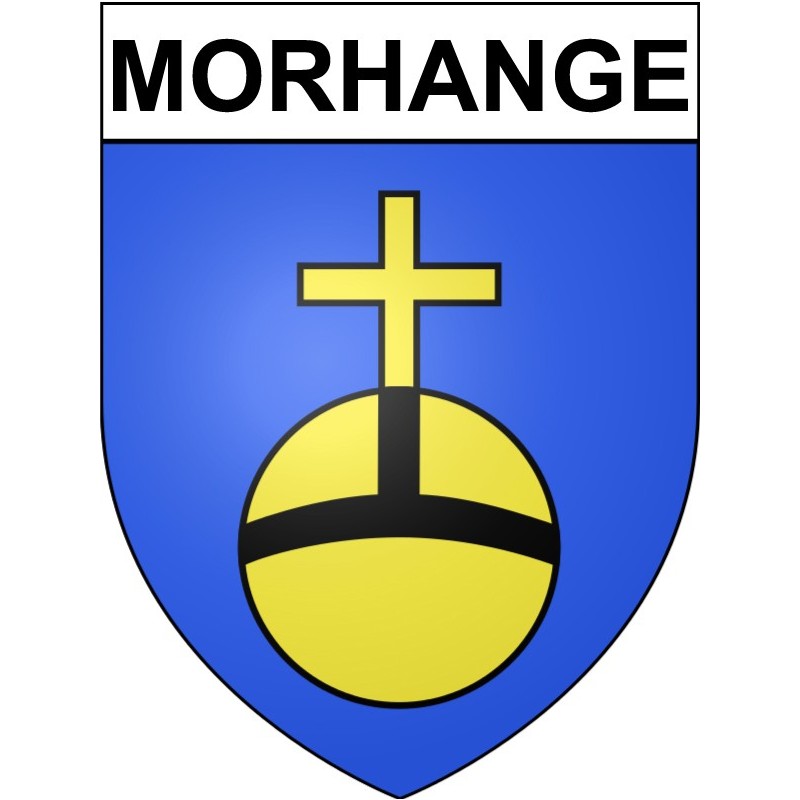 Morhange 57 ville Stickers blason autocollant adhésif