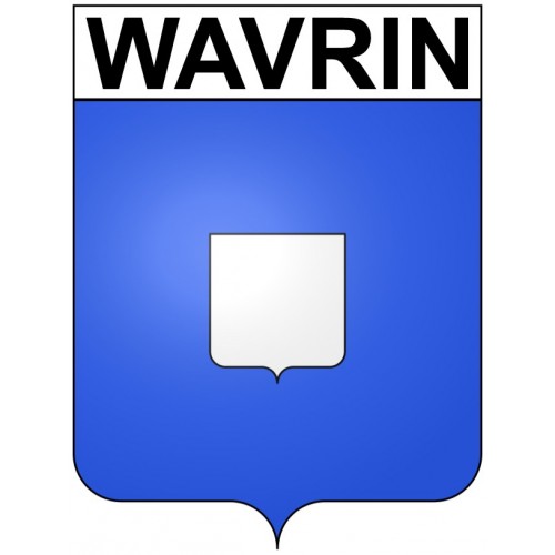 Wavrin 59 ville Stickers blason autocollant adhésif | eBay