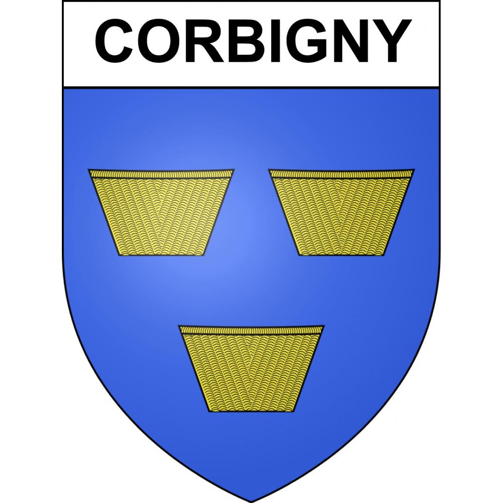 Corbigny 58 ville sticker blason écusson autocollant adhésif | eBay