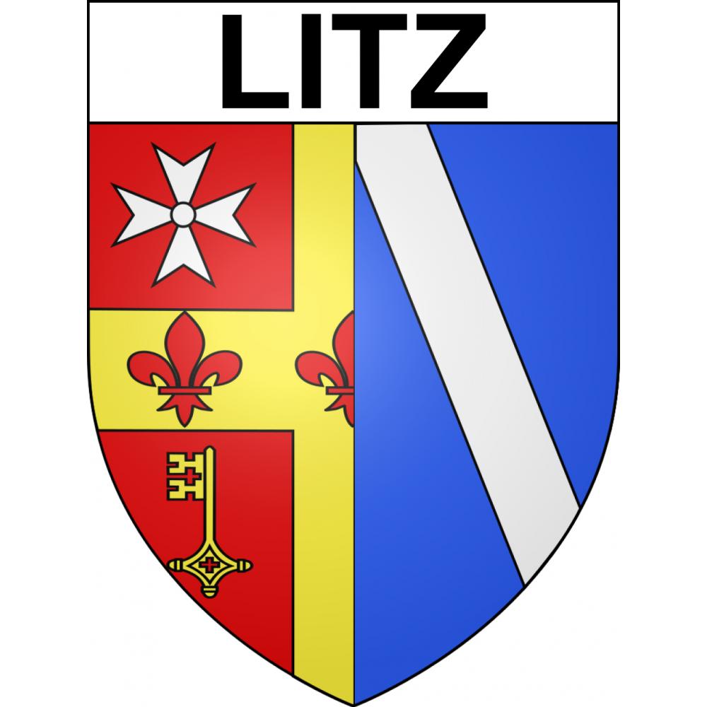 Litz 60 ville sticker blason écusson autocollant adhésif | eBay
