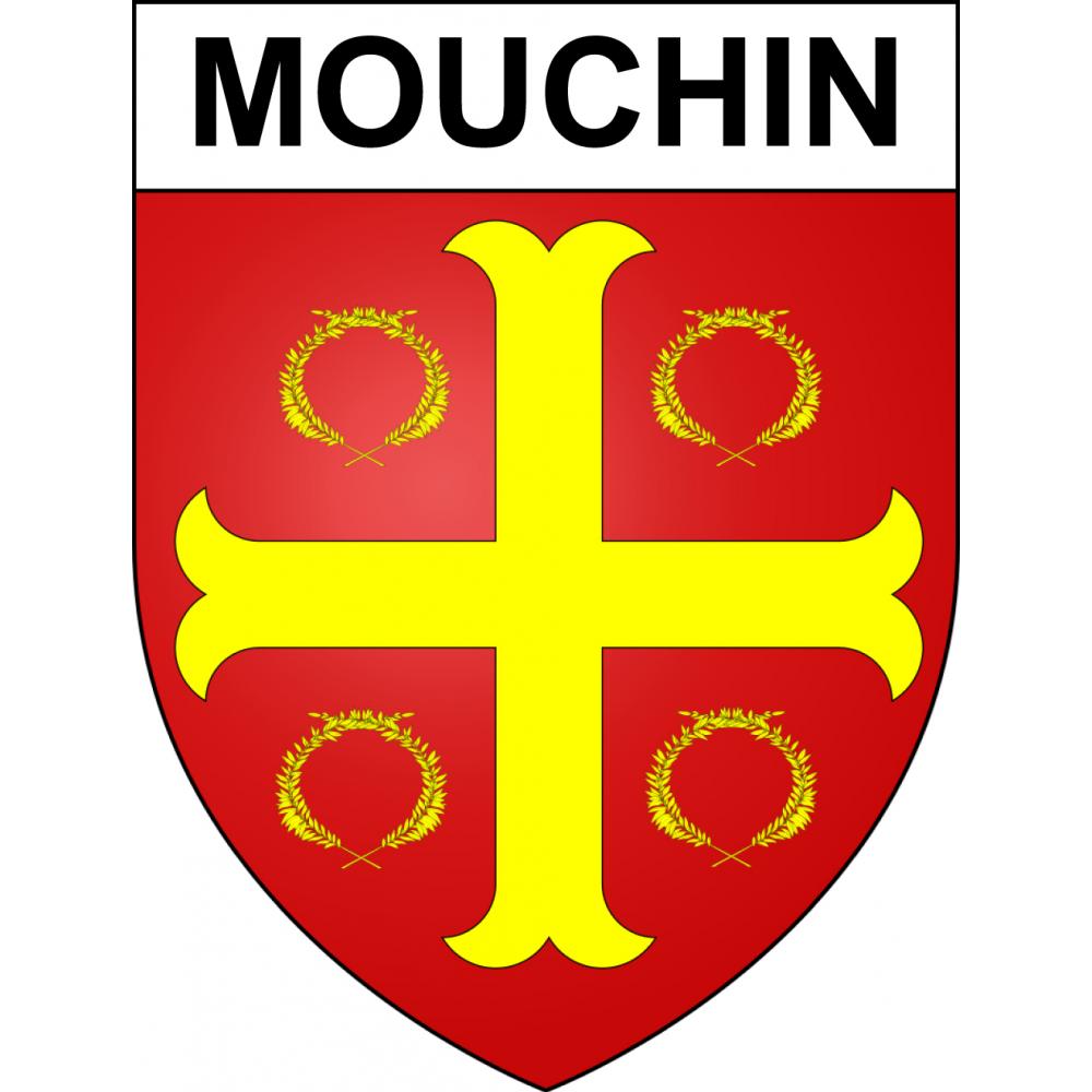Mouchin 59 ville sticker blason écusson autocollant adhésif | eBay