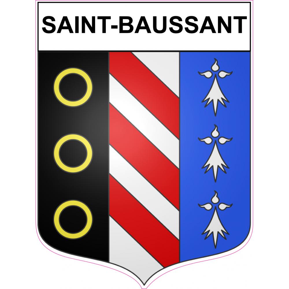Saint-Baussant 54 ville sticker blason écusson autocollant adhésif | eBay