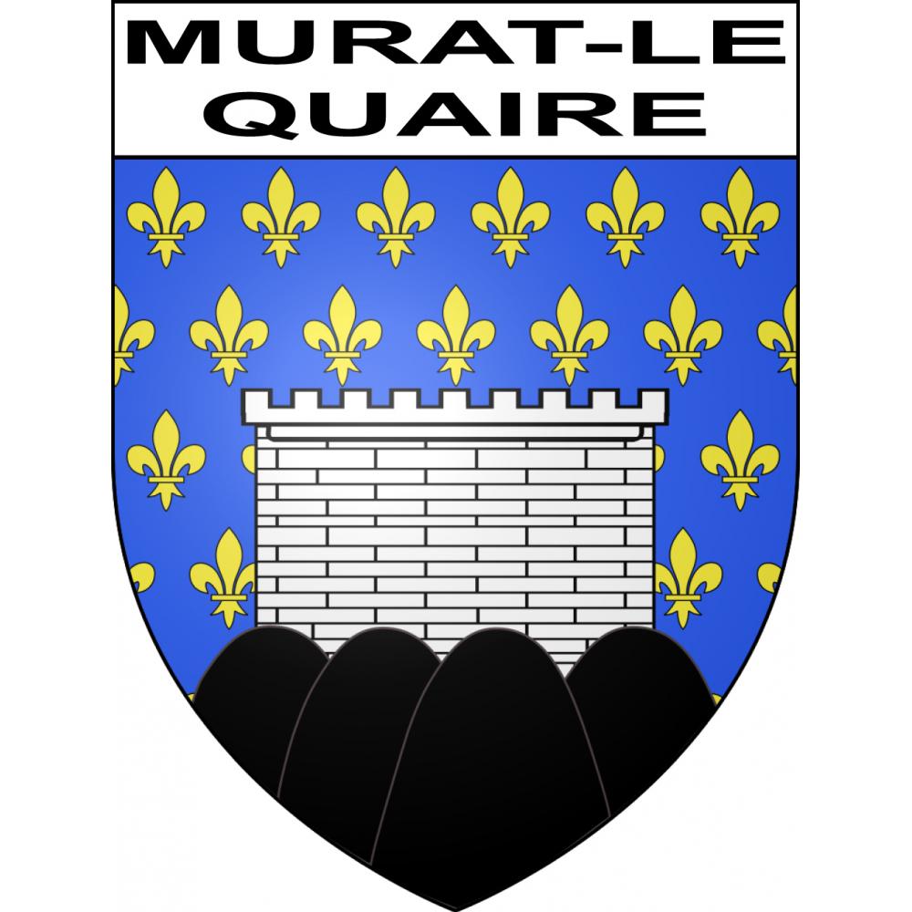 Murat-le-Quaire 63 ville sticker blason écusson autocollant adhésif | eBay
