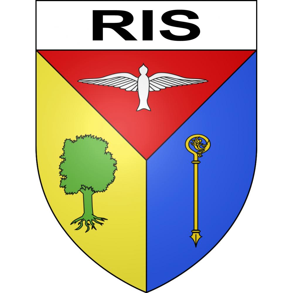 Ris 63 ville sticker blason écusson autocollant adhésif | eBay