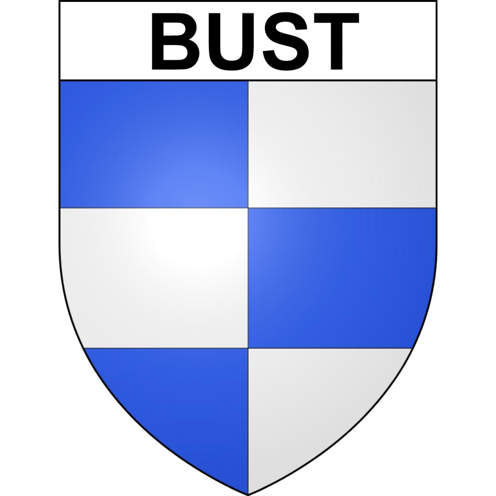 Bust 67 ville Stickers blason autocollant adhésif sticker écusson