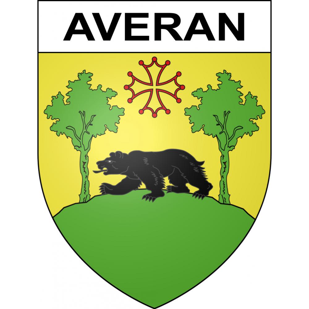 Averan 65 ville Stickers blason autocollant adhésif sticker écusson