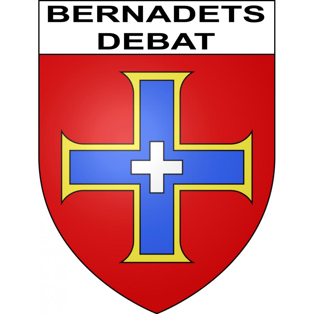 Bernadets-Debat 65 ville sticker blason écusson autocollant adhésif | eBay