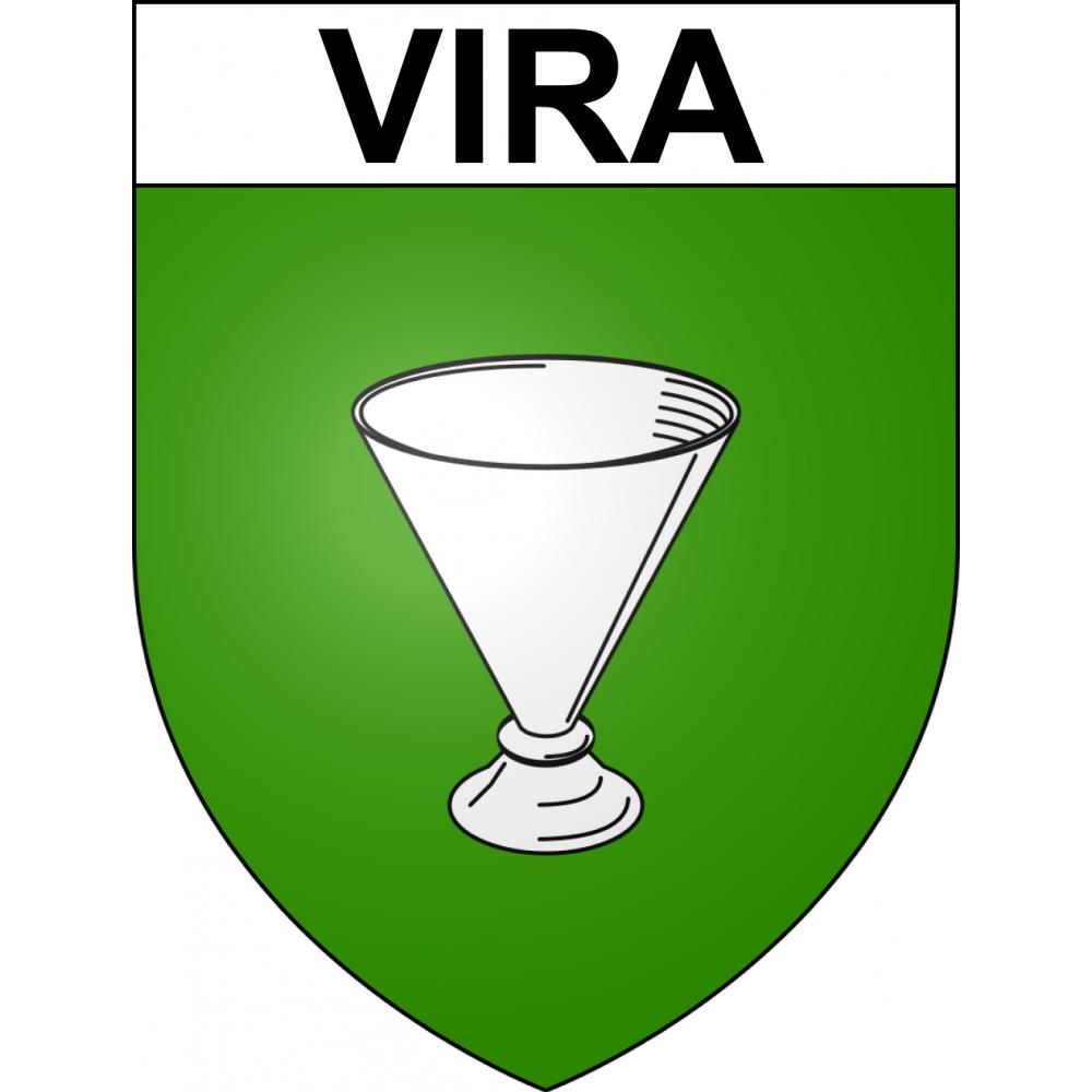 Vira 66 ville sticker blason écusson autocollant adhésif | eBay
